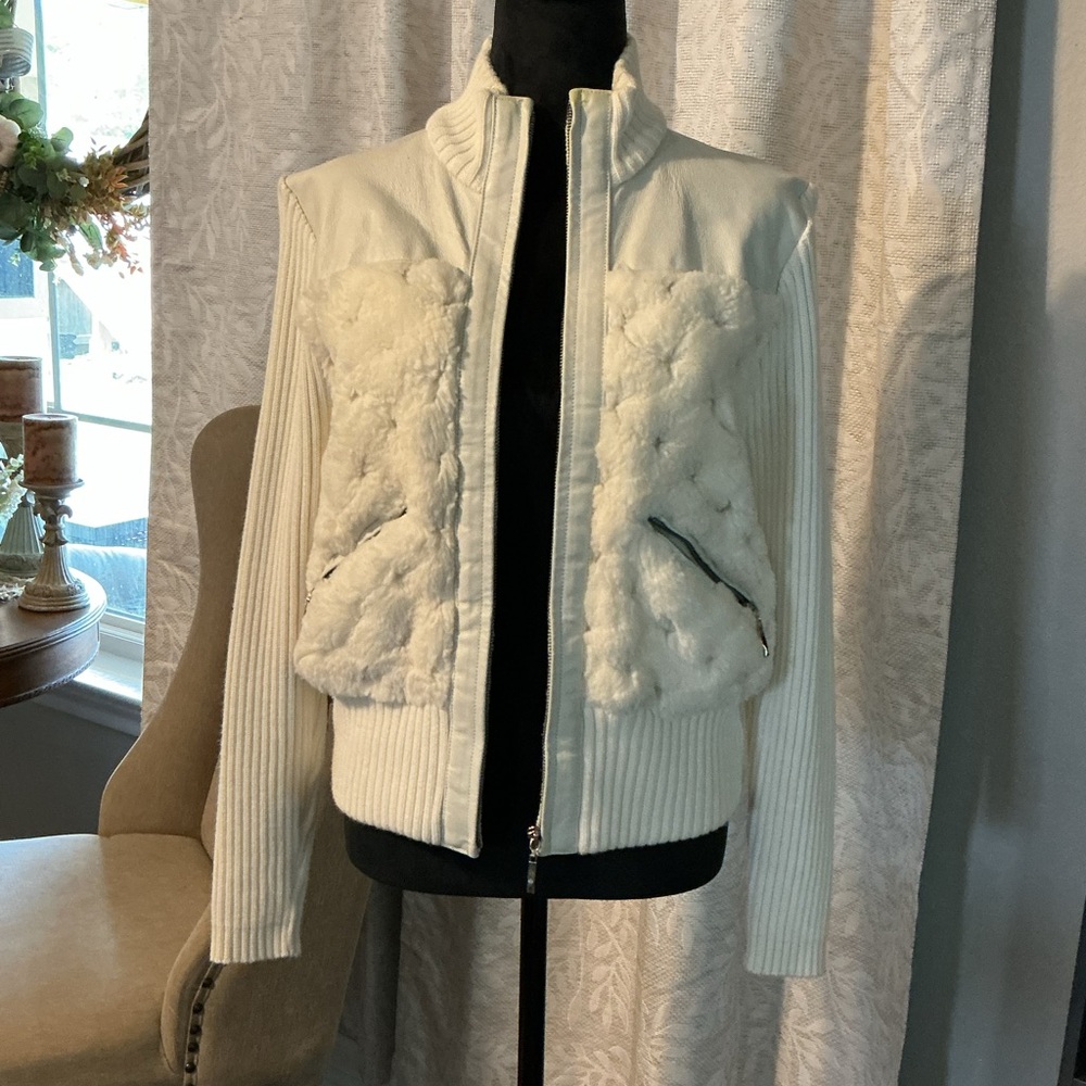 Lisa International Cream Teddy Jacket - Gem